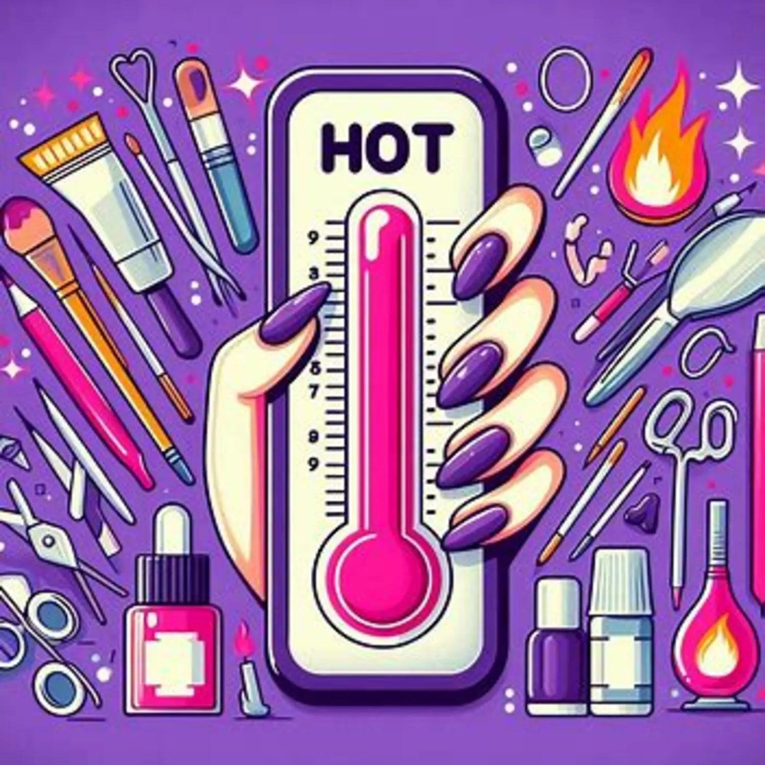 Mastering Acrylic Nails in Hot Weather